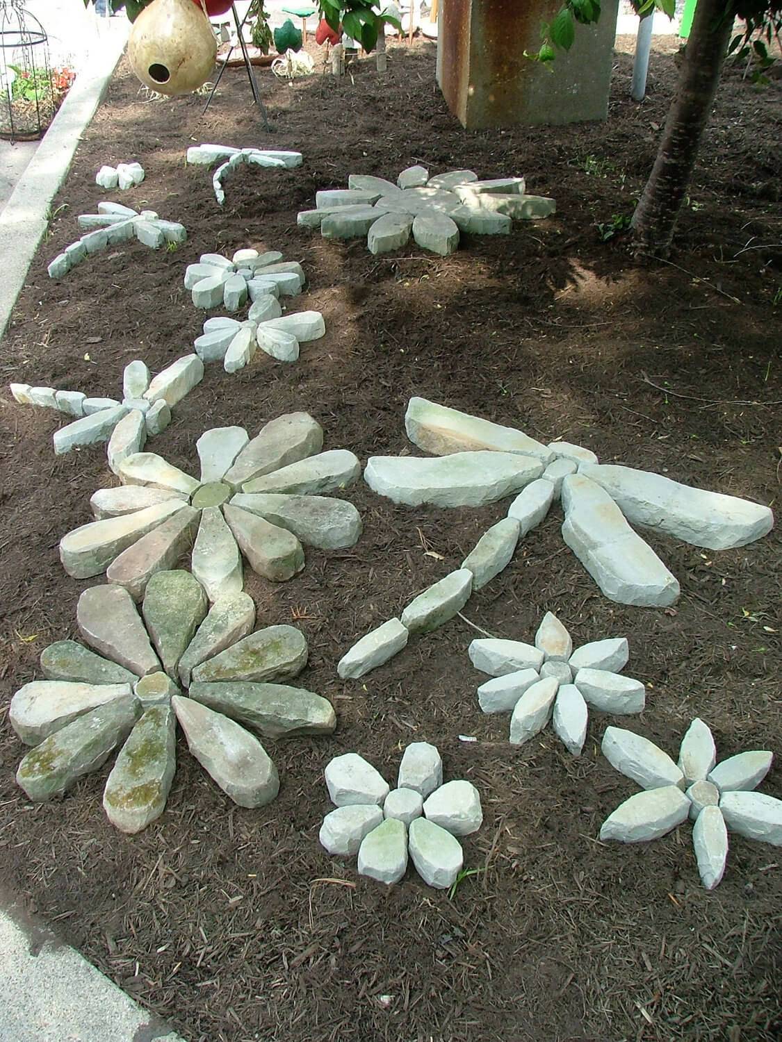 19 River Rock Sculpture Garden Ideas To Consider | SharonSable
