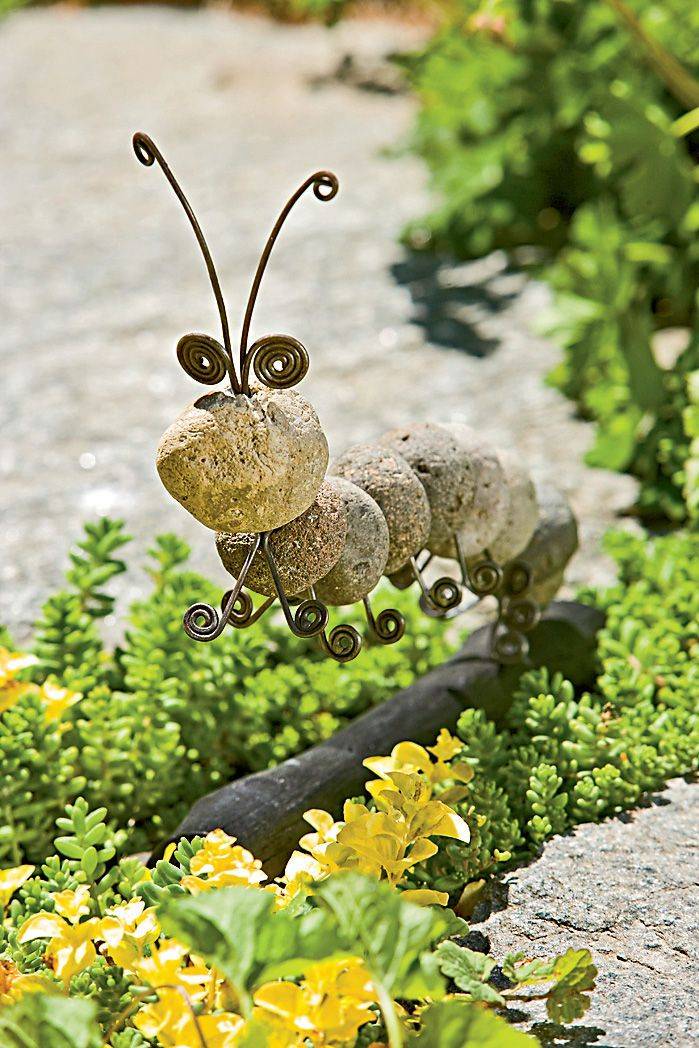 24 Rock and Metal Garden Sculpture Ideas You Should Check | SharonSable