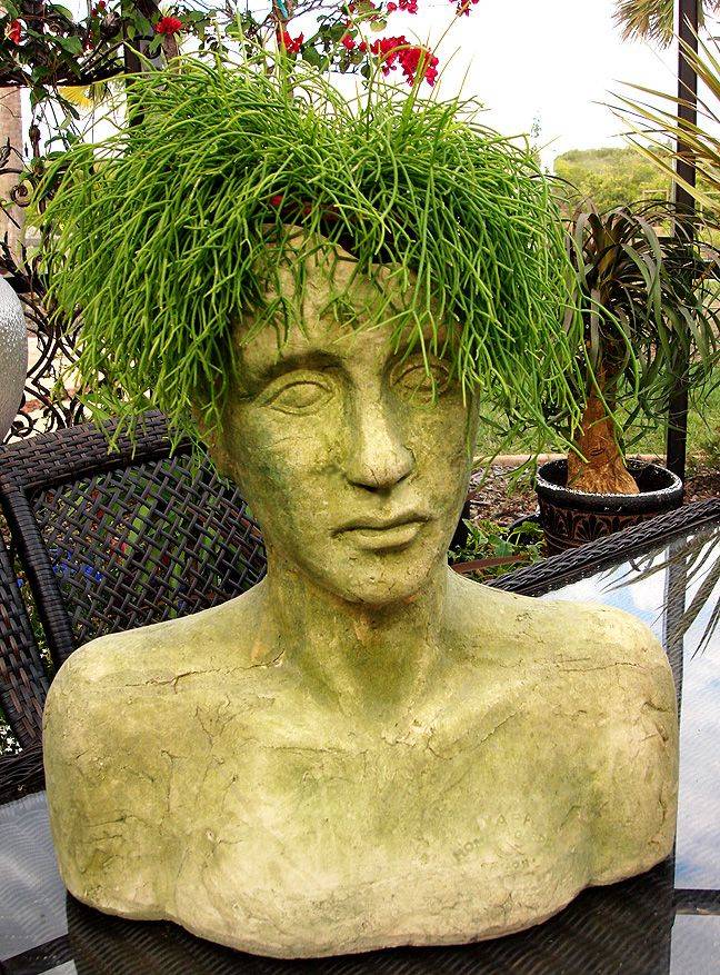 22 Garden Rock Face Sculptures Ideas Worth to Check | SharonSable