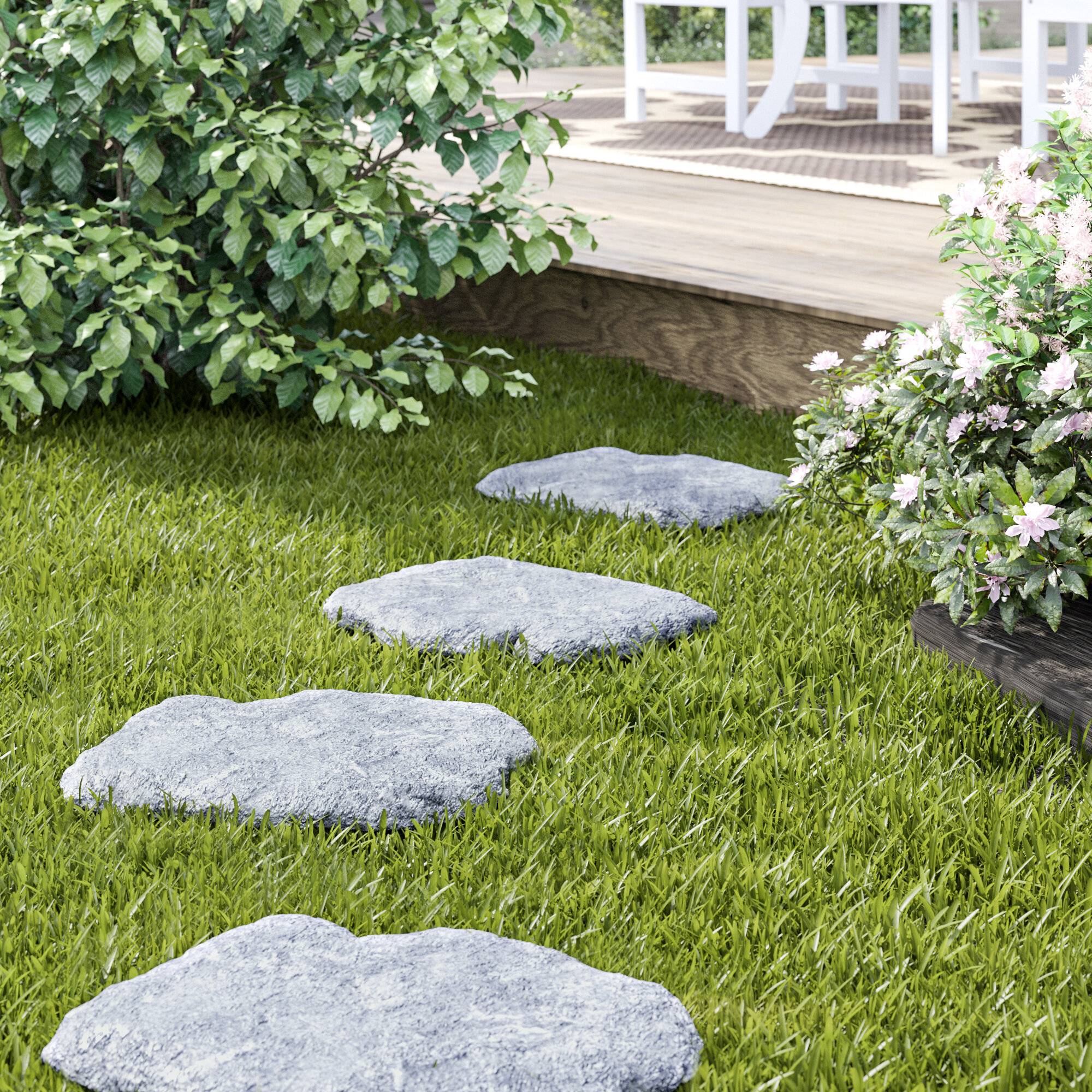 22 River Rock Stepping Stones Garden Ideas You Gonna Love | SharonSable