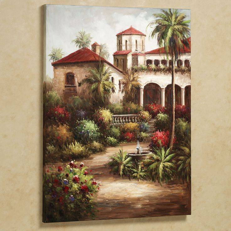 23 Italian Flower Garden Painting Ideas To Consider | SharonSable