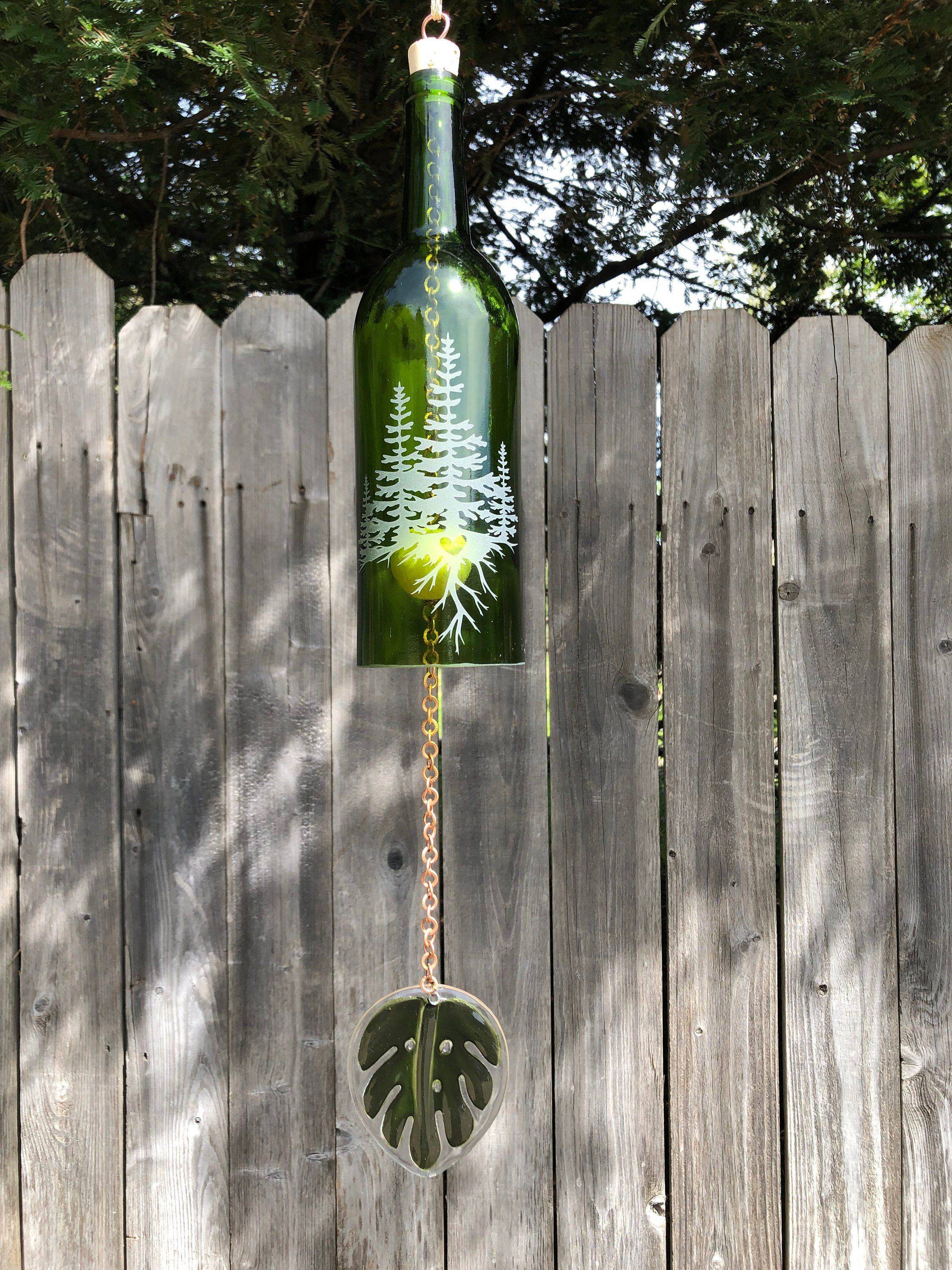 24 Diy Wine Bottle Garden Art Ideas You Should Check Sharonsable