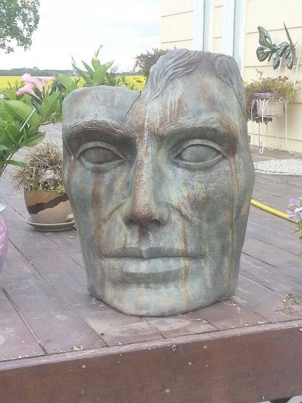 20 Cement Garden Faces Ideas To Try This Year | SharonSable