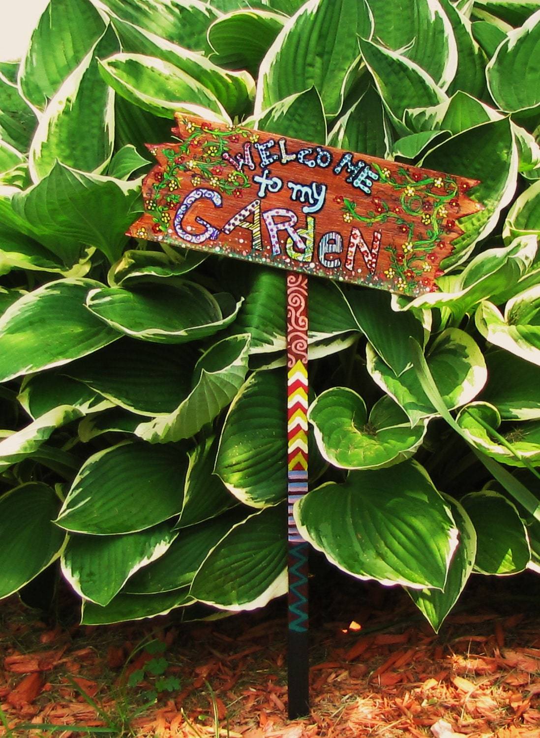 22 Painted Garden Signs Ideas You Should Look | SharonSable