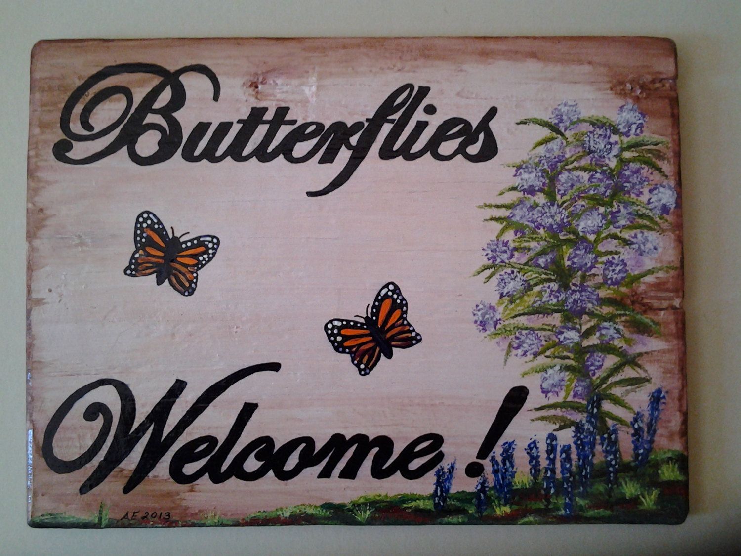 16 Butterfly Garden Sign Ideas To Try This Year | SharonSable