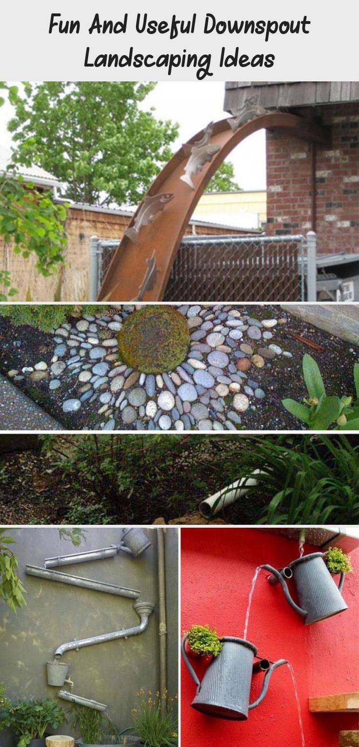 22 Garden Decorative Downspouts Ideas You Gonna Love | SharonSable