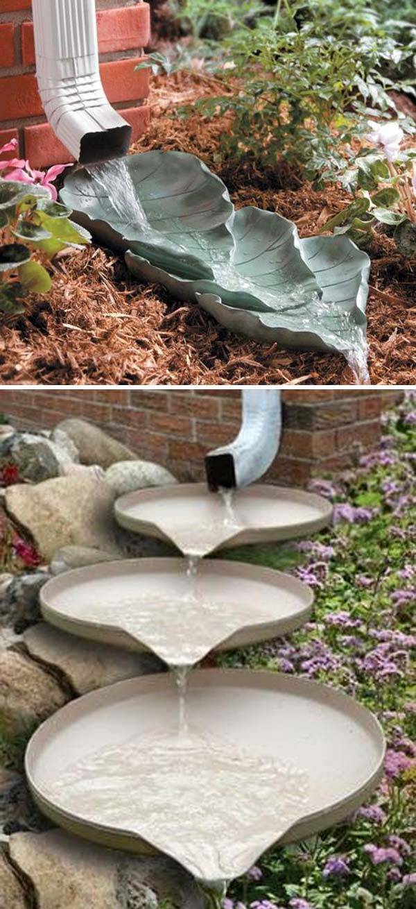 22 Garden Decorative Downspouts Ideas You Gonna Love | SharonSable