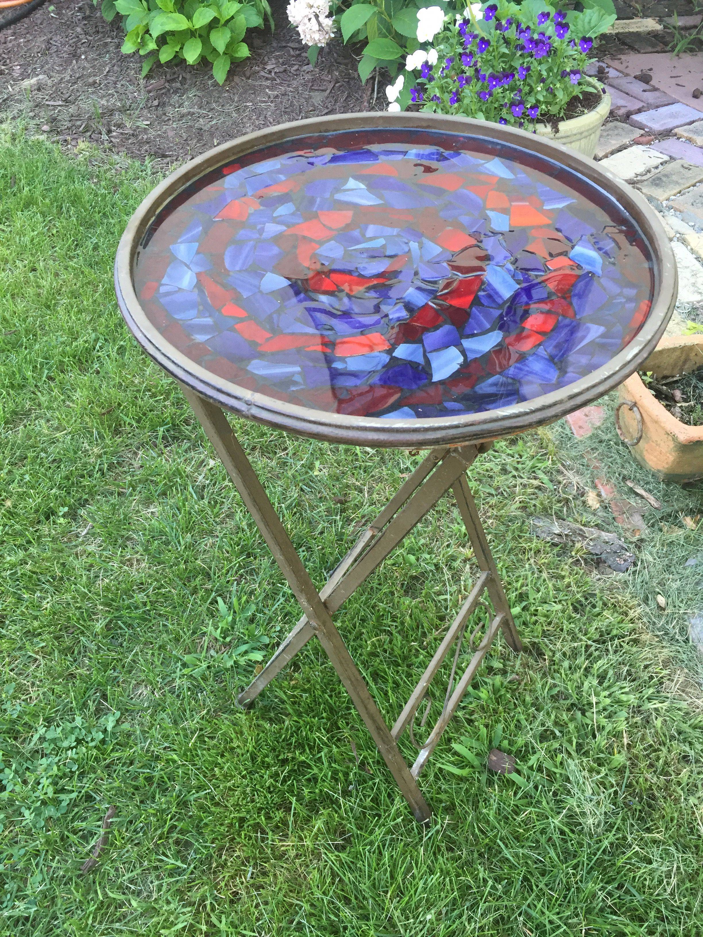 24 How to Stained Glass Mosaic Garden Bench Ideas You Gonna Love ...