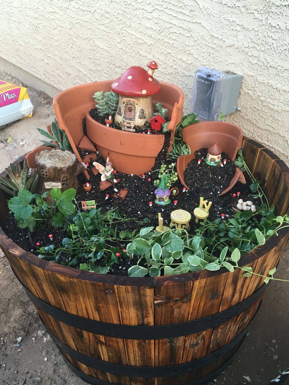 23 Fairy Garden Planters Ideas You Cannot Miss | SharonSable