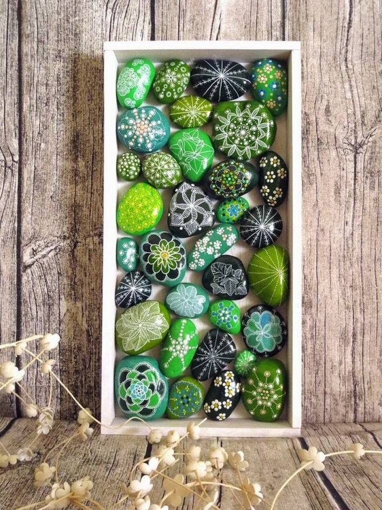 20 DIY Painted Rocks for Garden Ideas You Should Look | SharonSable