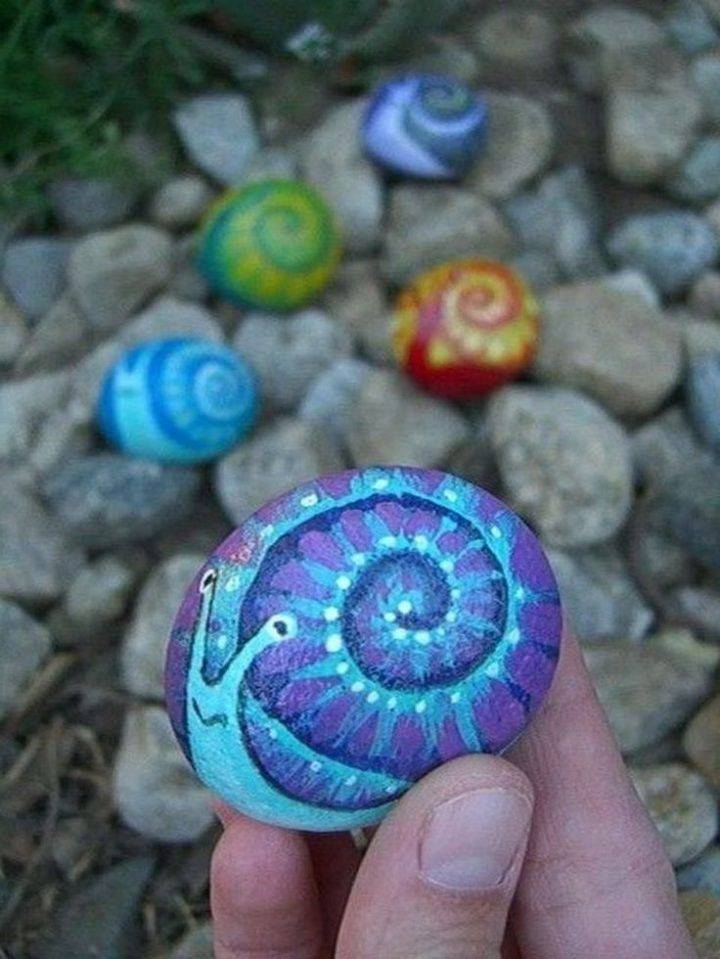 22 Garden Stone Painting Ideas You Cannot Miss | SharonSable