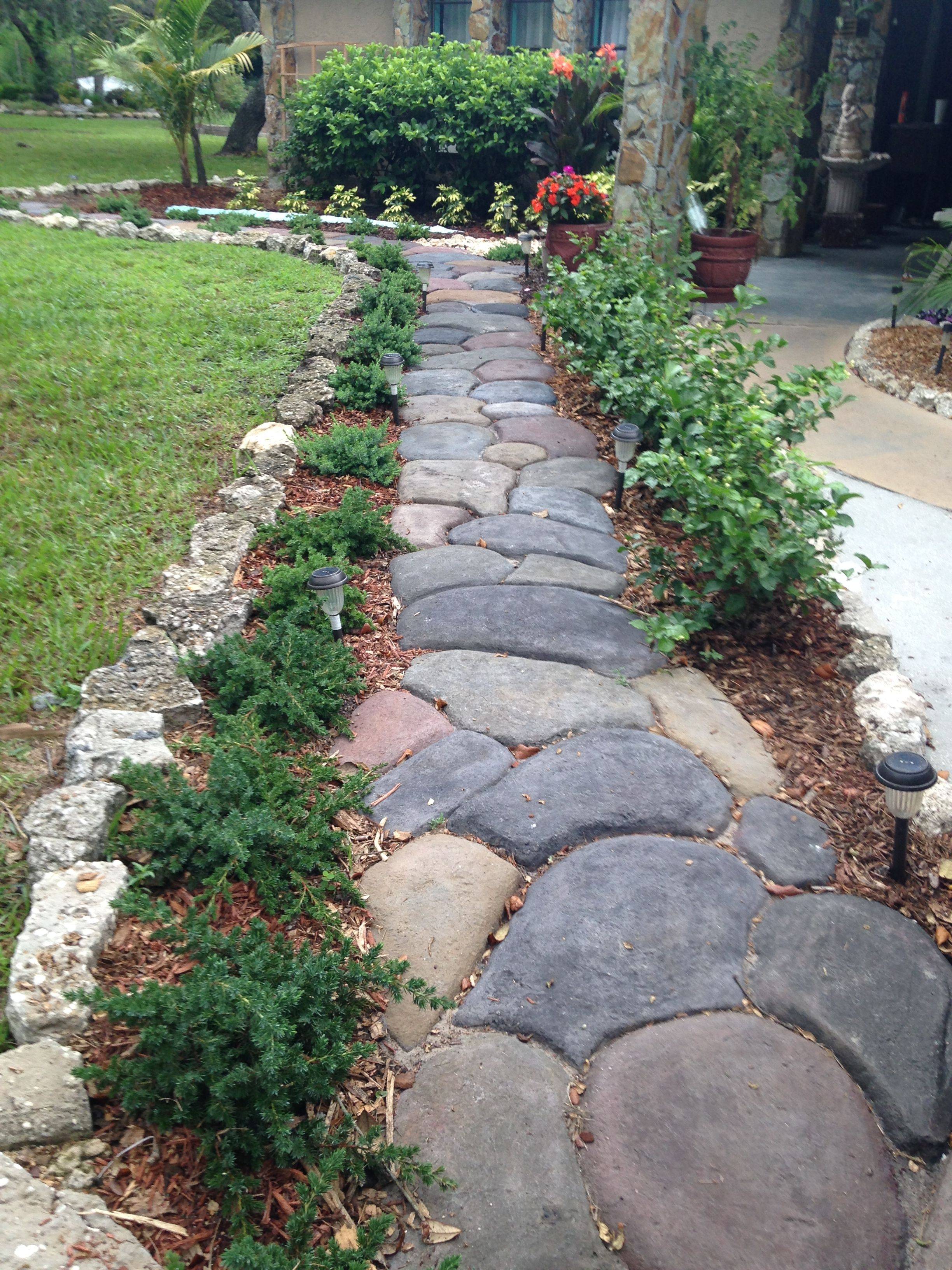 18 Concrete Garden Pathways Ideas To Consider | SharonSable