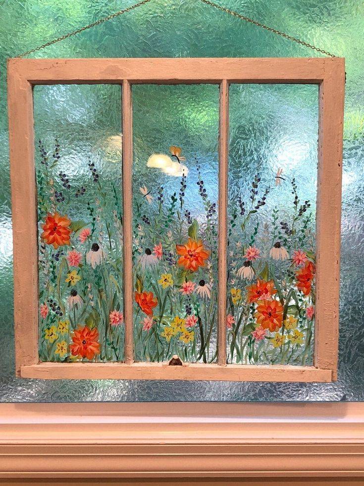 21 Garden Window Art Ideas You Should Look | SharonSable