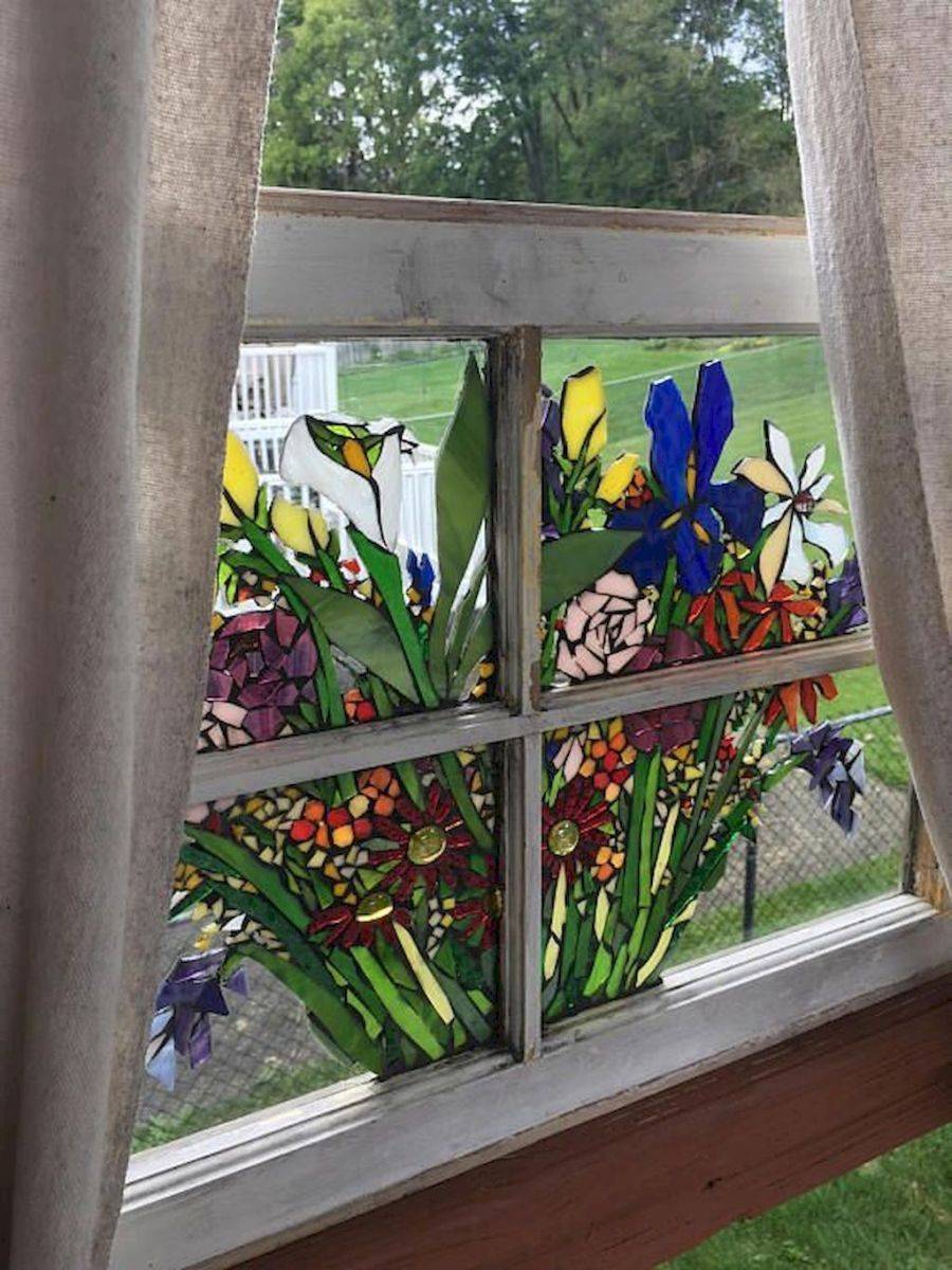 21 Garden Window Art Ideas You Should Look | SharonSable