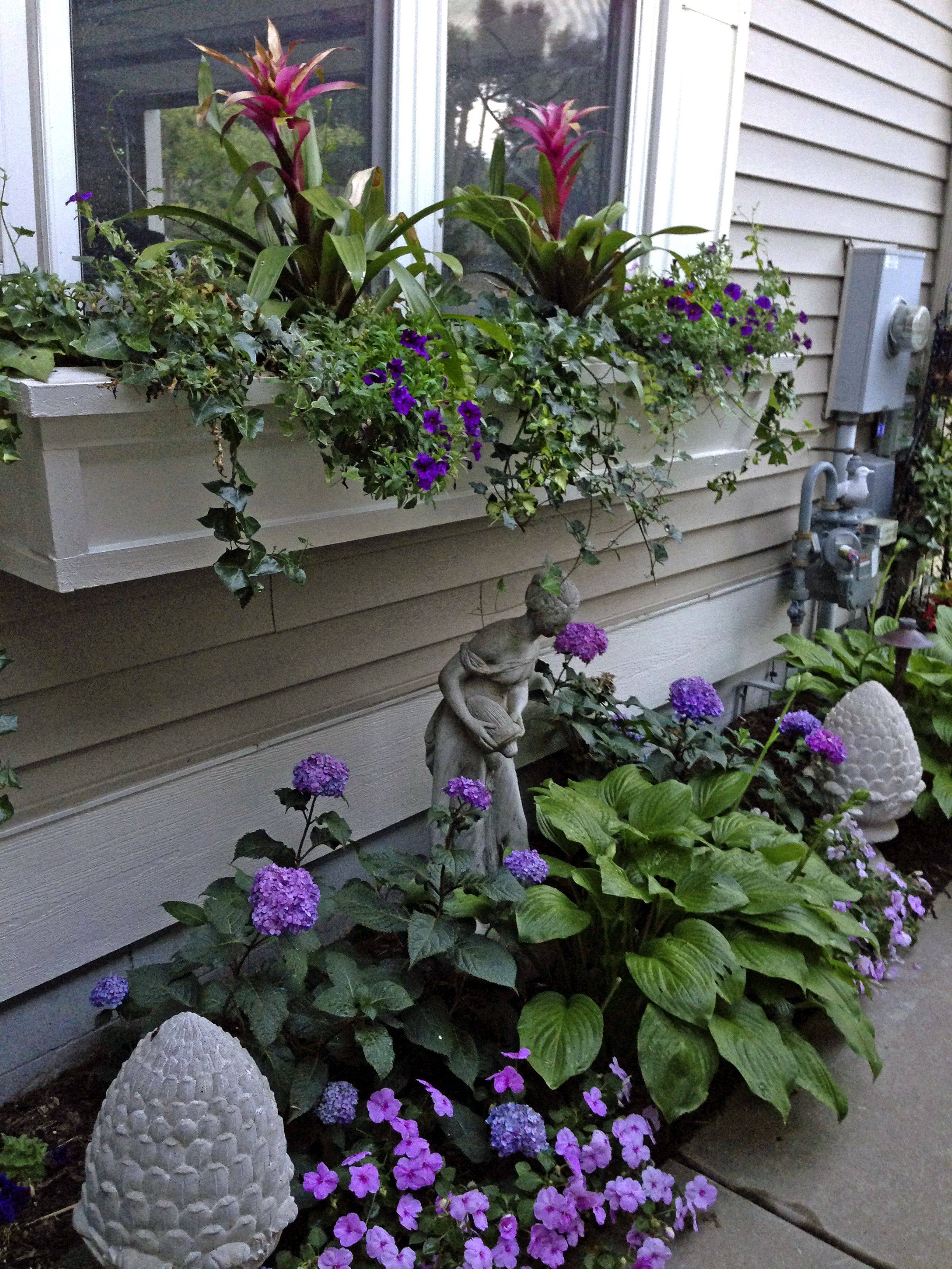 24 Cottage Garden Window Boxes Ideas To Consider | SharonSable
