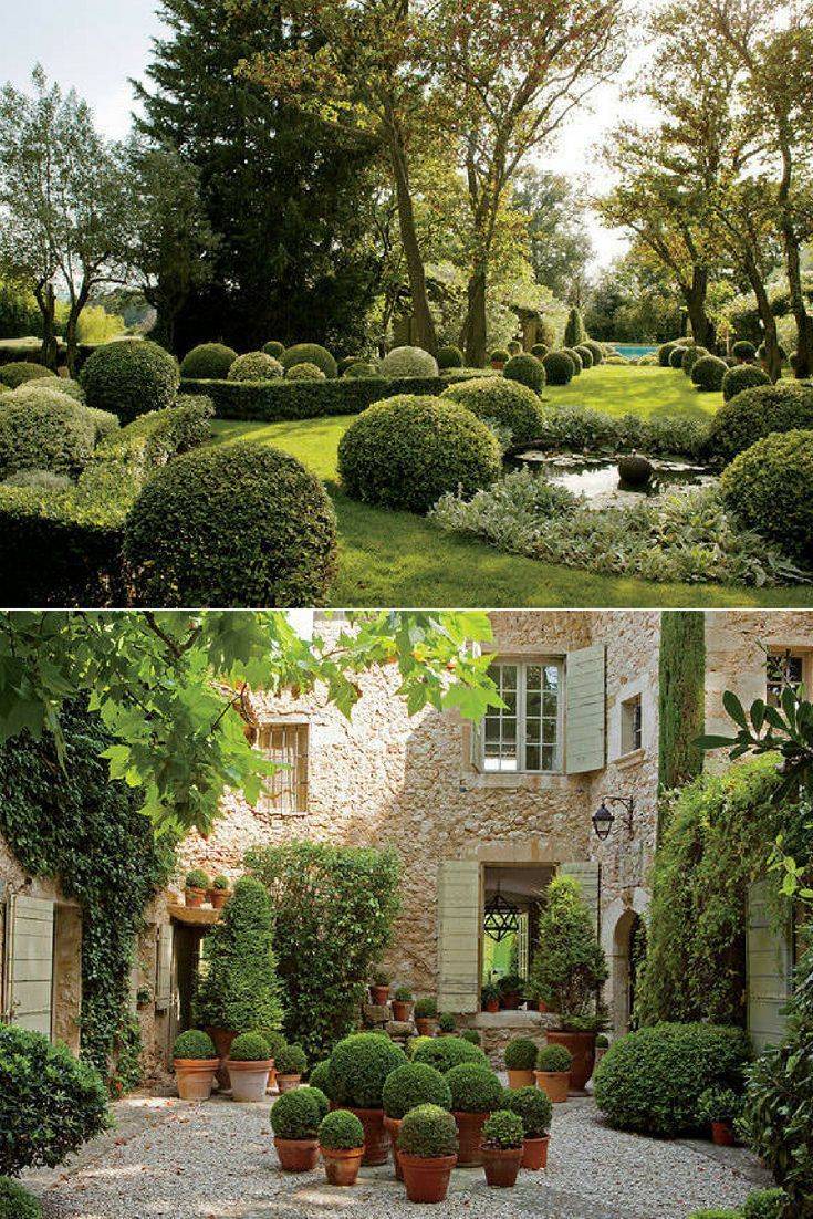 23 Provence Courtyard Garden Ideas You Should Look | SharonSable