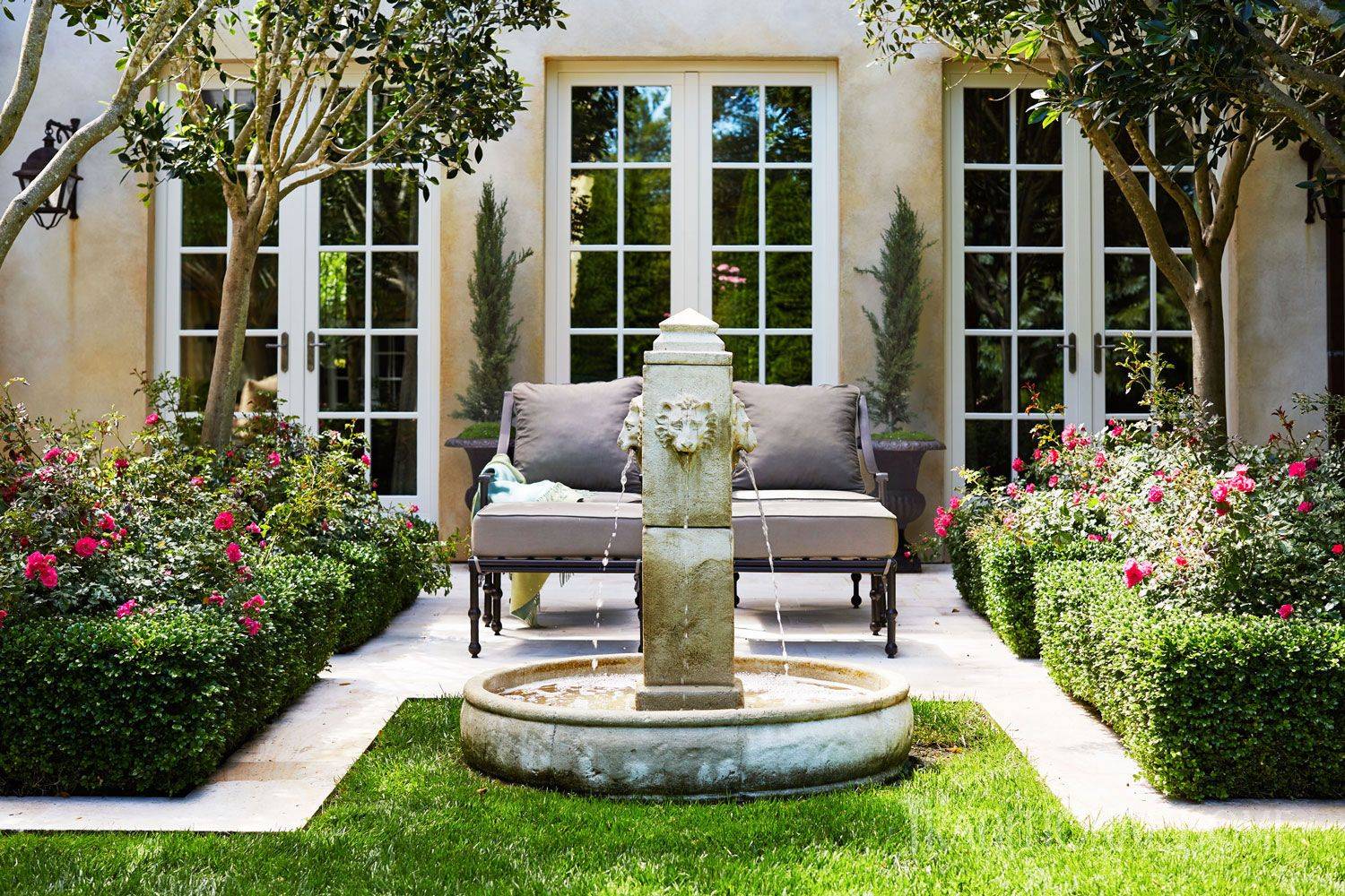 15 Southern Garden Courtyards Ideas You Should Look | SharonSable