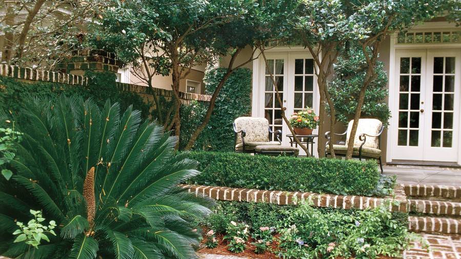 15 Southern Garden Courtyards Ideas You Should Look | SharonSable