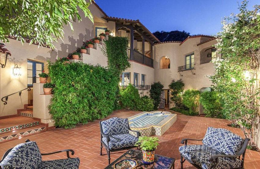 20 Spanish Garden Walls Ideas You Must Look | SharonSable