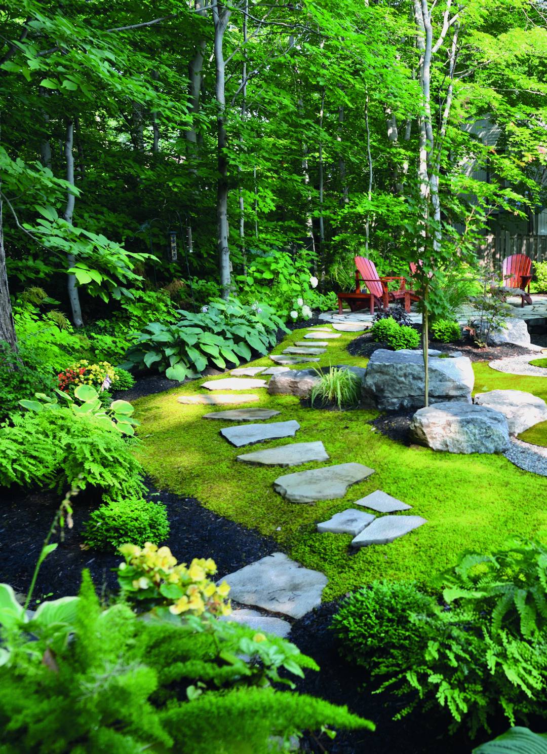 20 Shade Garden with Moss Ideas To Consider | SharonSable