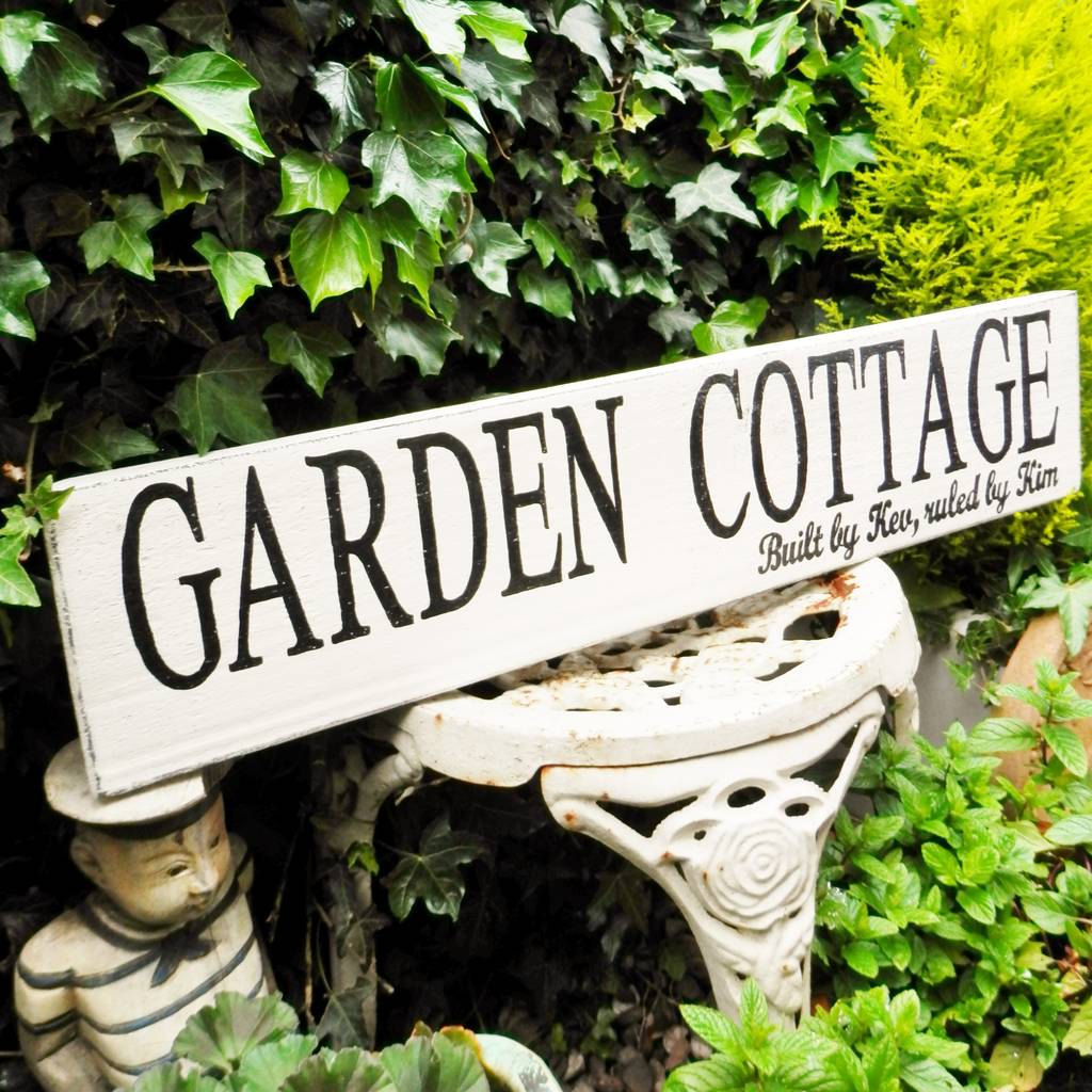 22 Outdoor Rustic Garden Signs Ideas You Should Check | SharonSable