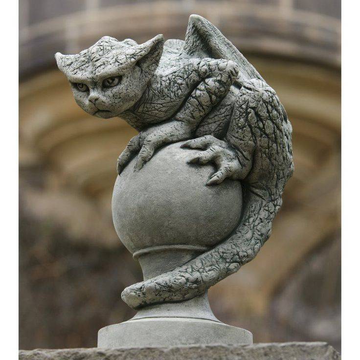 23 Gargoyle Garden Statue Ideas You Gonna Love | SharonSable