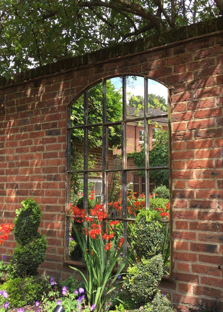 21 Beautiful Garden Mirror Ideas You Should Look | SharonSable