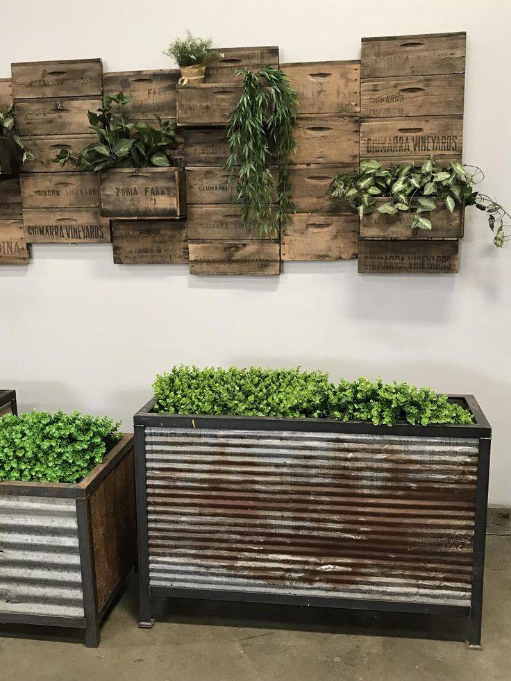 24 Corrugated Metal Garden Planters Ideas You Should Look | SharonSable