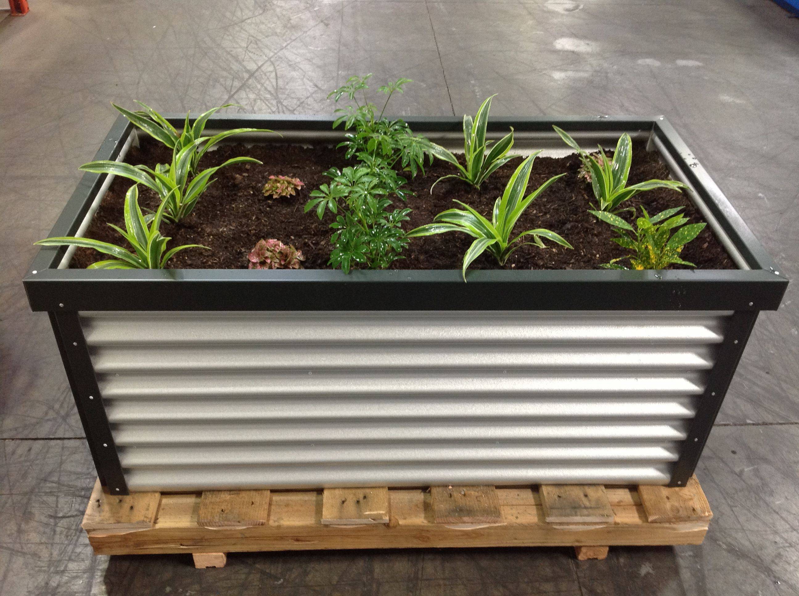 24 Corrugated Metal Garden Planters Ideas You Should Look | SharonSable