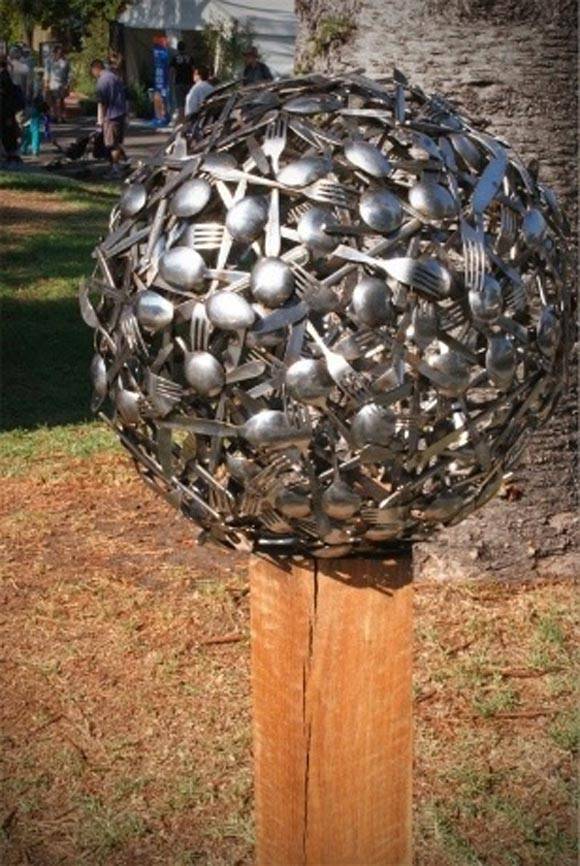 22 Sphere Garden Sculpture Ideas To Try This Year | SharonSable