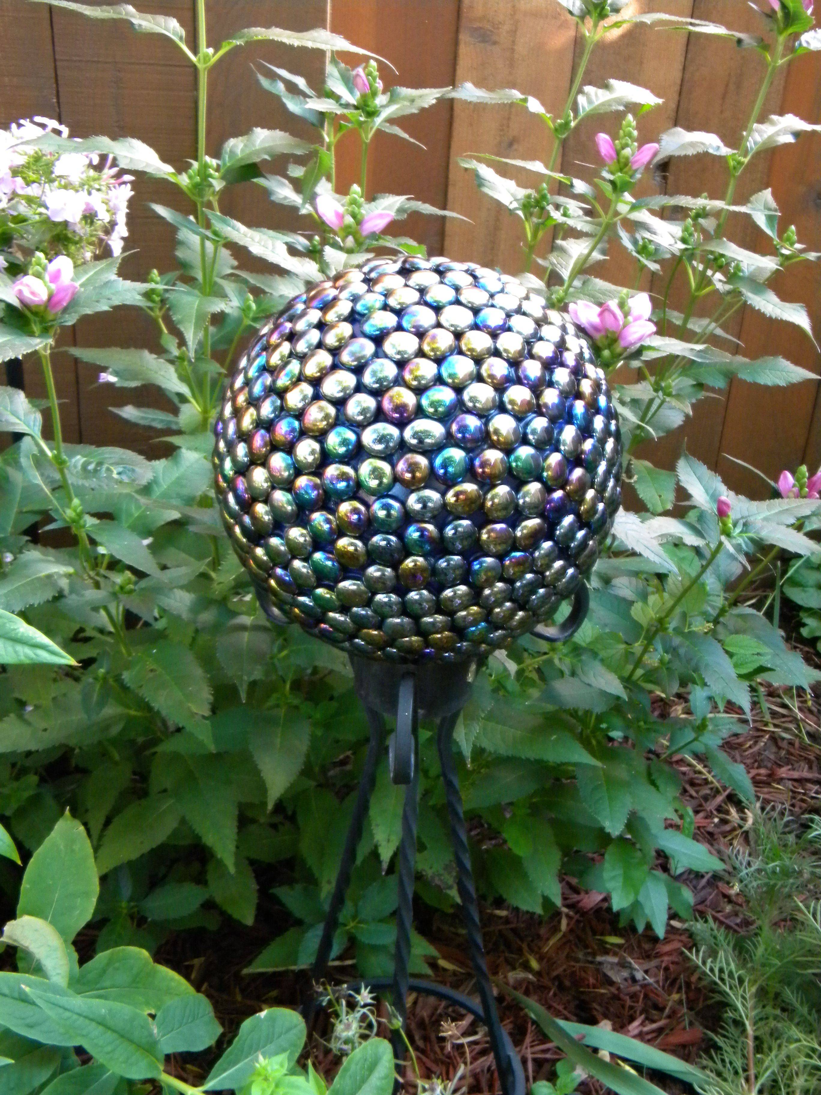 22 Homemade Gazing Ball for Garden Ideas You Must Look | SharonSable