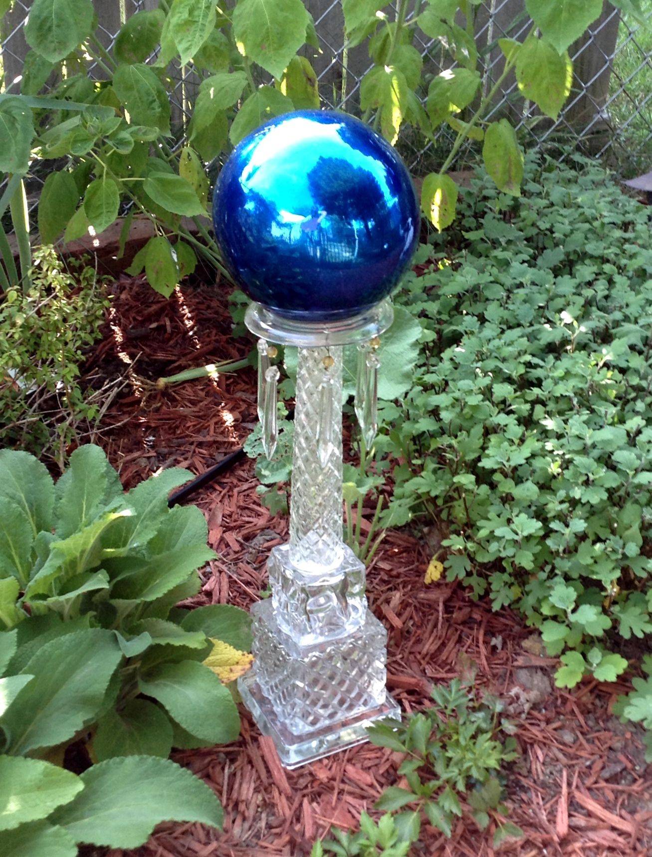 14 Glass Garden Gazing Ball Ideas You Must Look | SharonSable