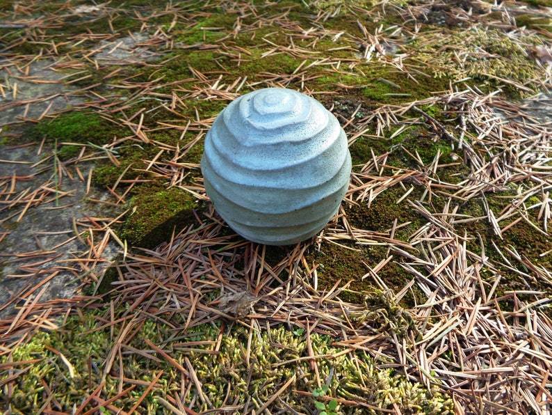 12 Landscaping Concrete Garden Balls Ideas You Should Look | SharonSable