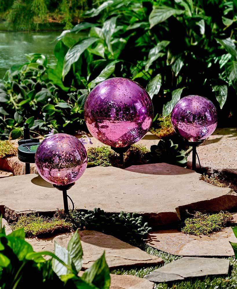 21 Solar Powered Garden Globes Ideas To Try This Year | SharonSable