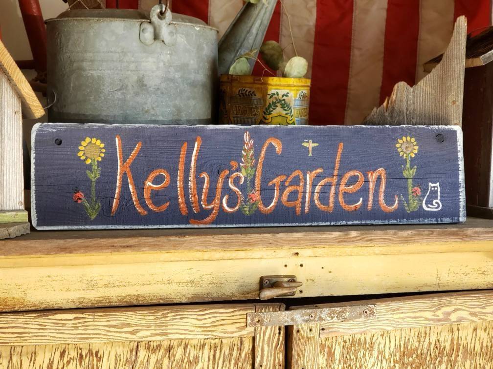 22 Outdoor Personalized Garden Signs Ideas To Try This Year | SharonSable