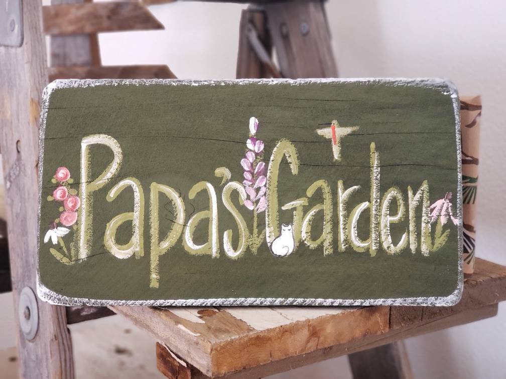 22 Outdoor Personalized Garden Signs Ideas To Try This Year | SharonSable