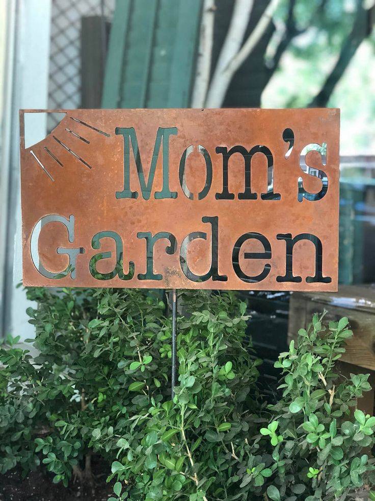 22 Outdoor Personalized Garden Signs Ideas To Try This Year | SharonSable