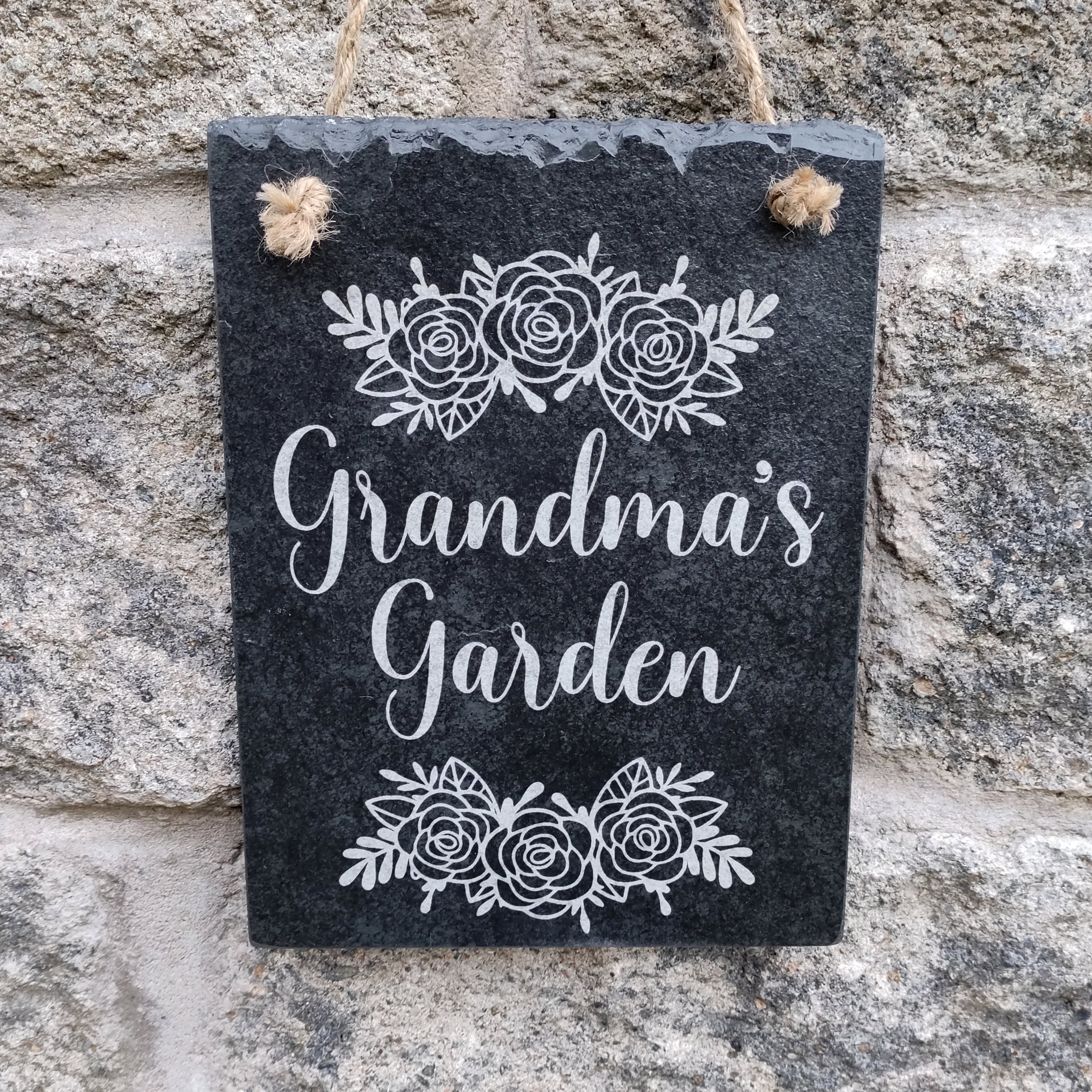 22 Slate Garden Signs Ideas You Cannot Miss | SharonSable