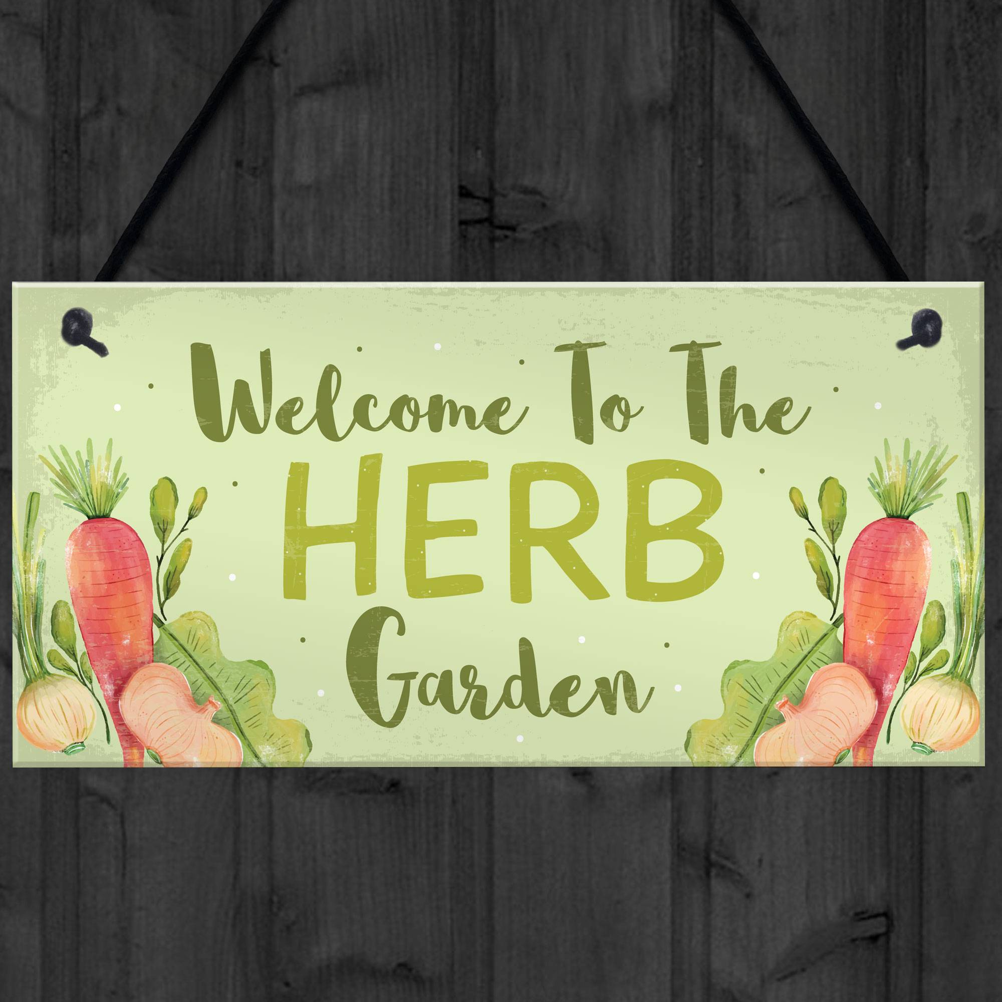 17 Hanging Garden Signs Ideas You Should Look | SharonSable