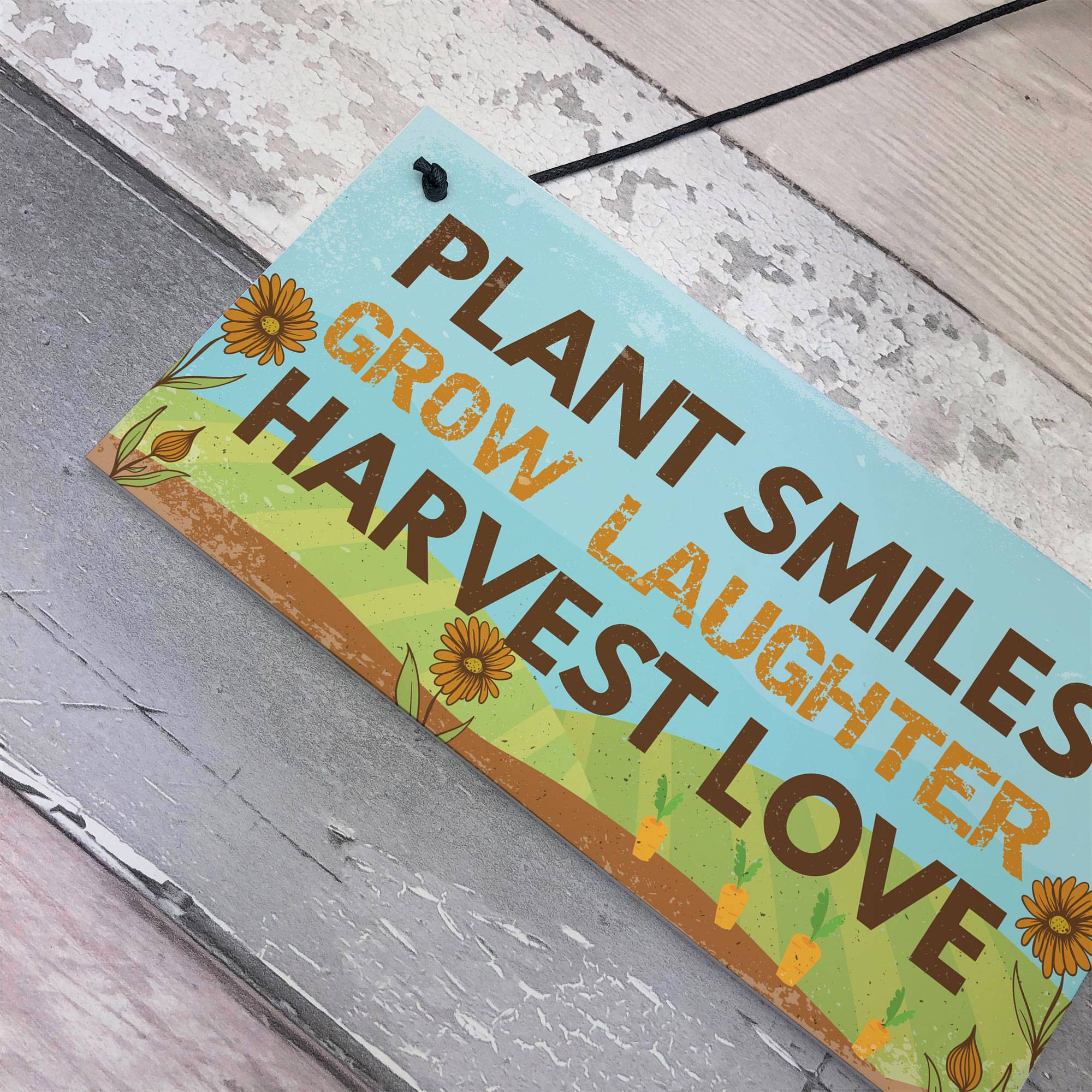 17 Hanging Garden Signs Ideas You Should Look | SharonSable