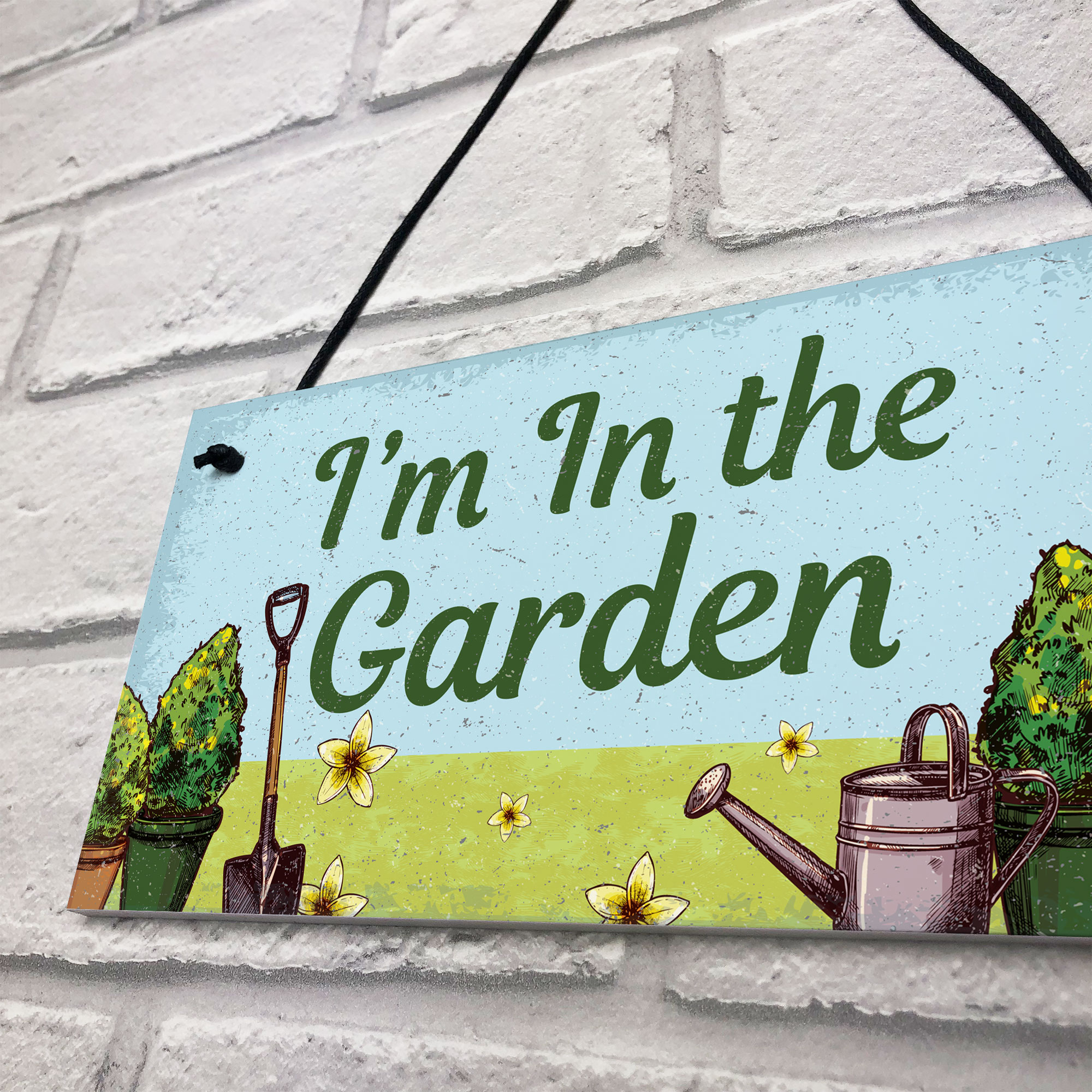 17 Hanging Garden Signs Ideas You Should Look | SharonSable