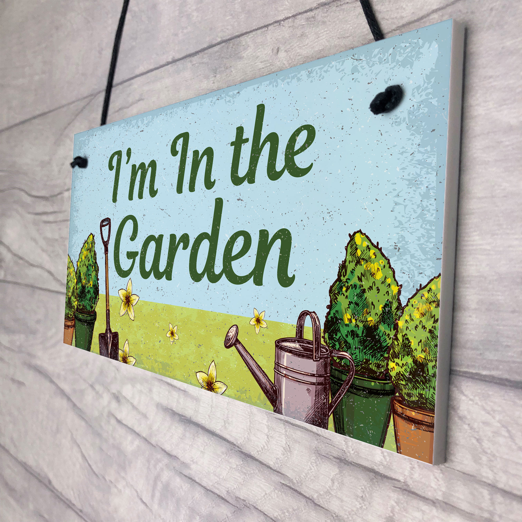 17 Hanging Garden Signs Ideas You Should Look | SharonSable