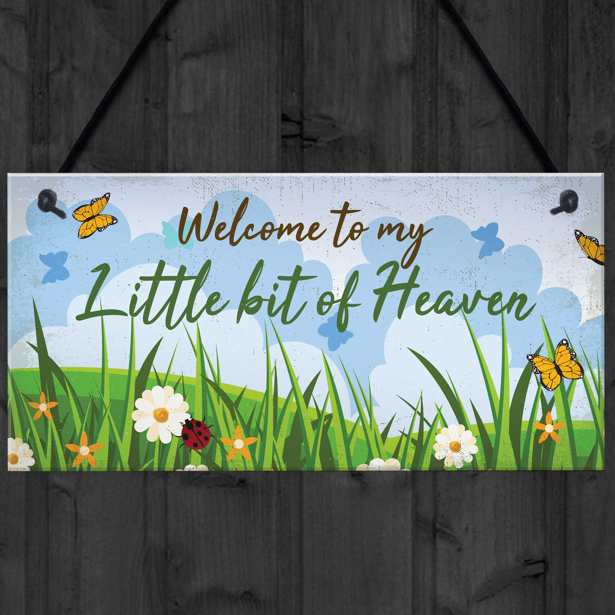 17 Hanging Garden Signs Ideas You Should Look | SharonSable