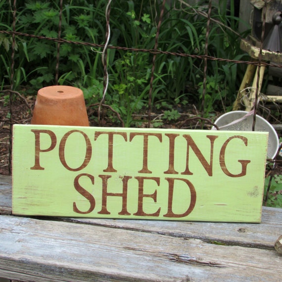 13 Garden Potting Shed Sign Ideas You Must Look | SharonSable