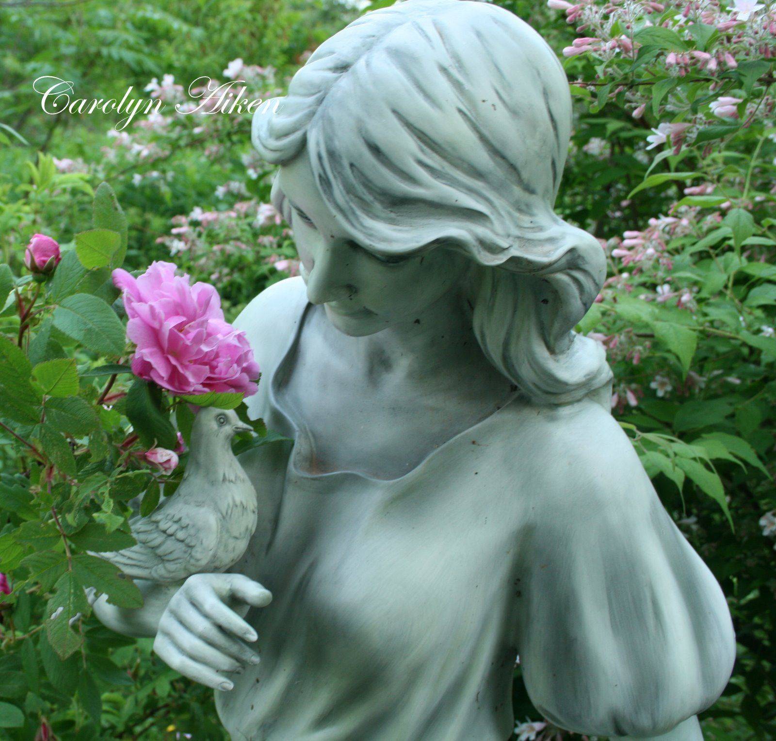 18 Rose Garden Statue Ideas You Should Look | SharonSable