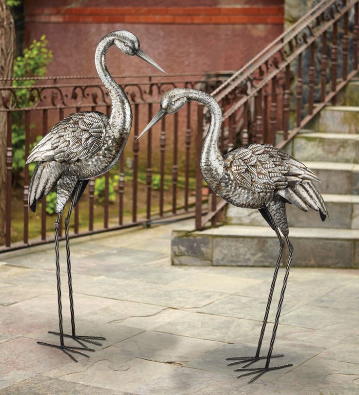 23 Bird Garden Statues Ideas You Should Look | SharonSable
