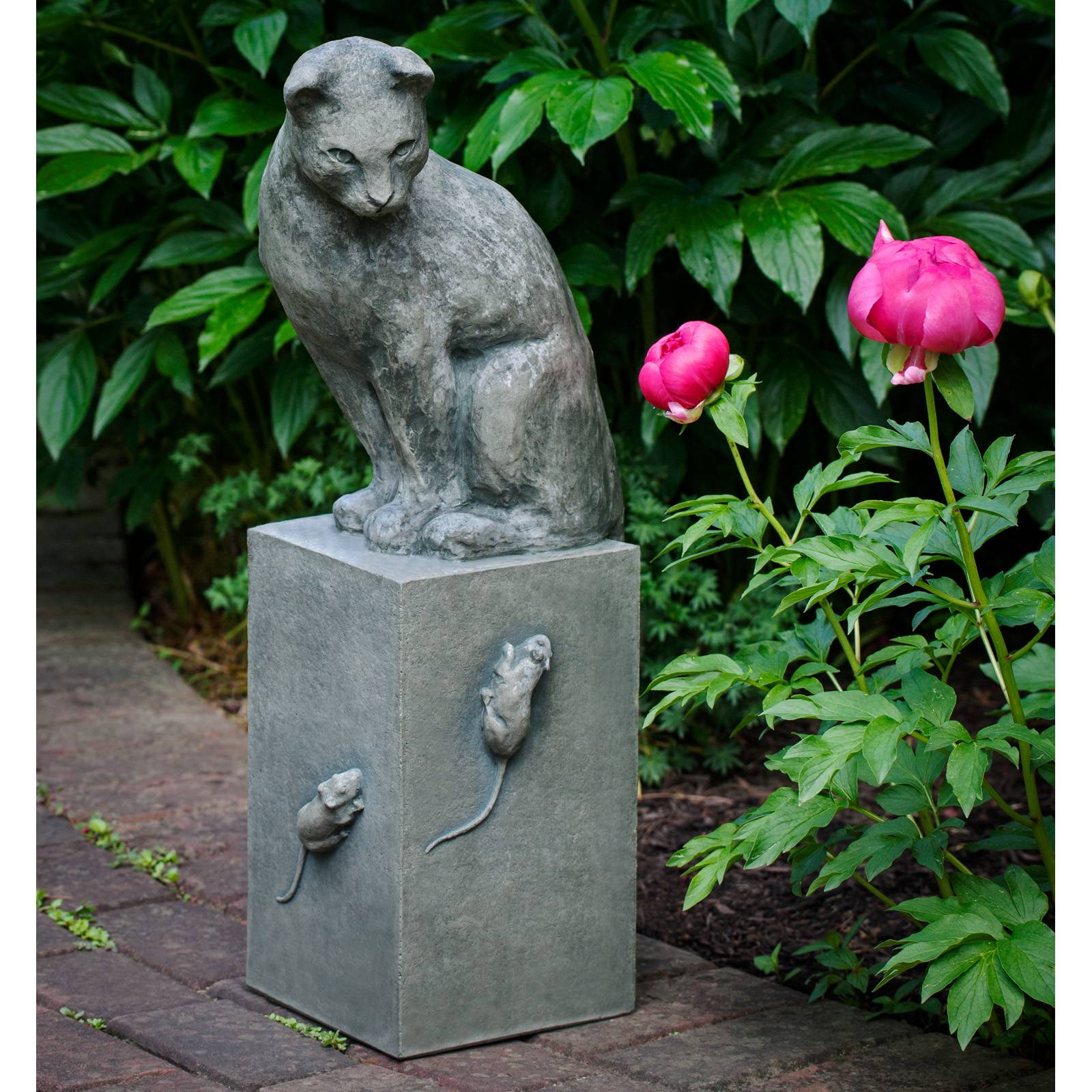 21 Cat Garden Statue Ideas Worth to Check | SharonSable