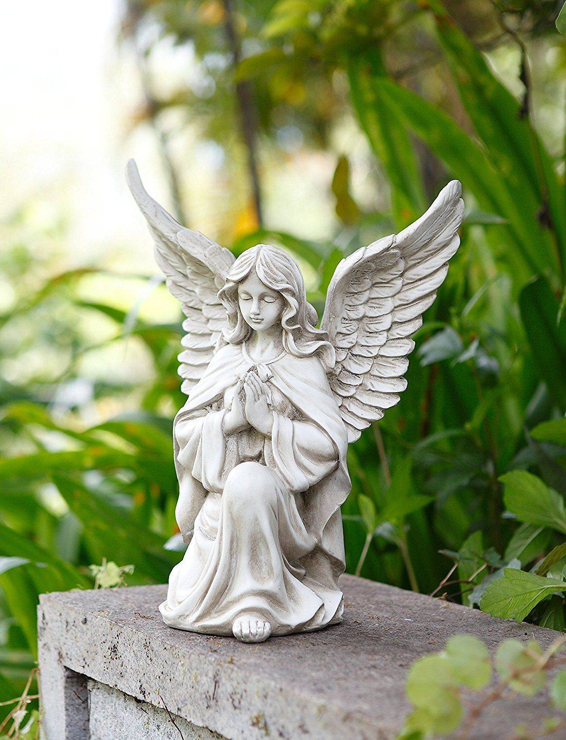 19 Praying Angel Garden Statue Ideas Worth a Look | SharonSable