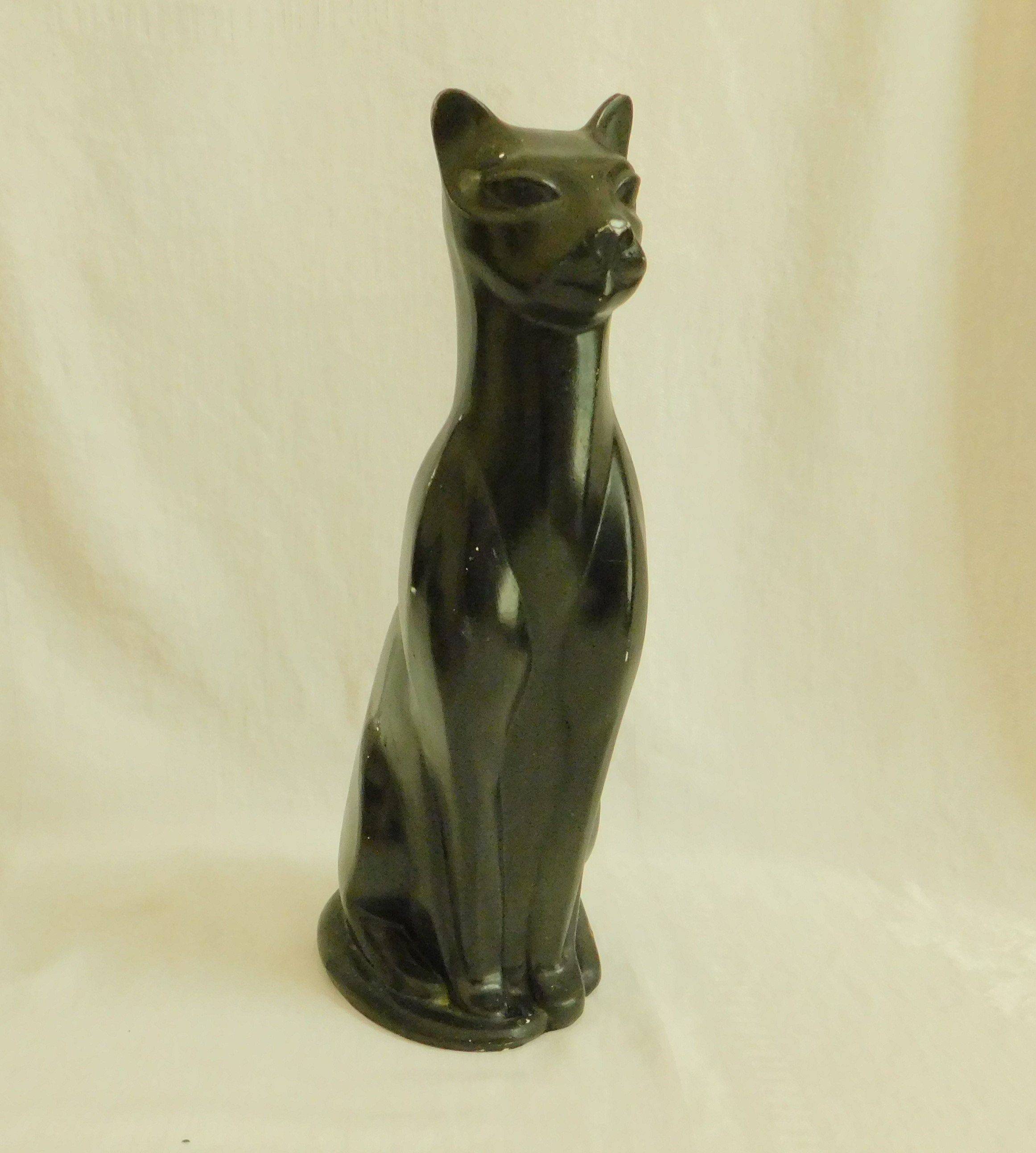 21 Black Cat Garden Statue Ideas Worth to Check | SharonSable