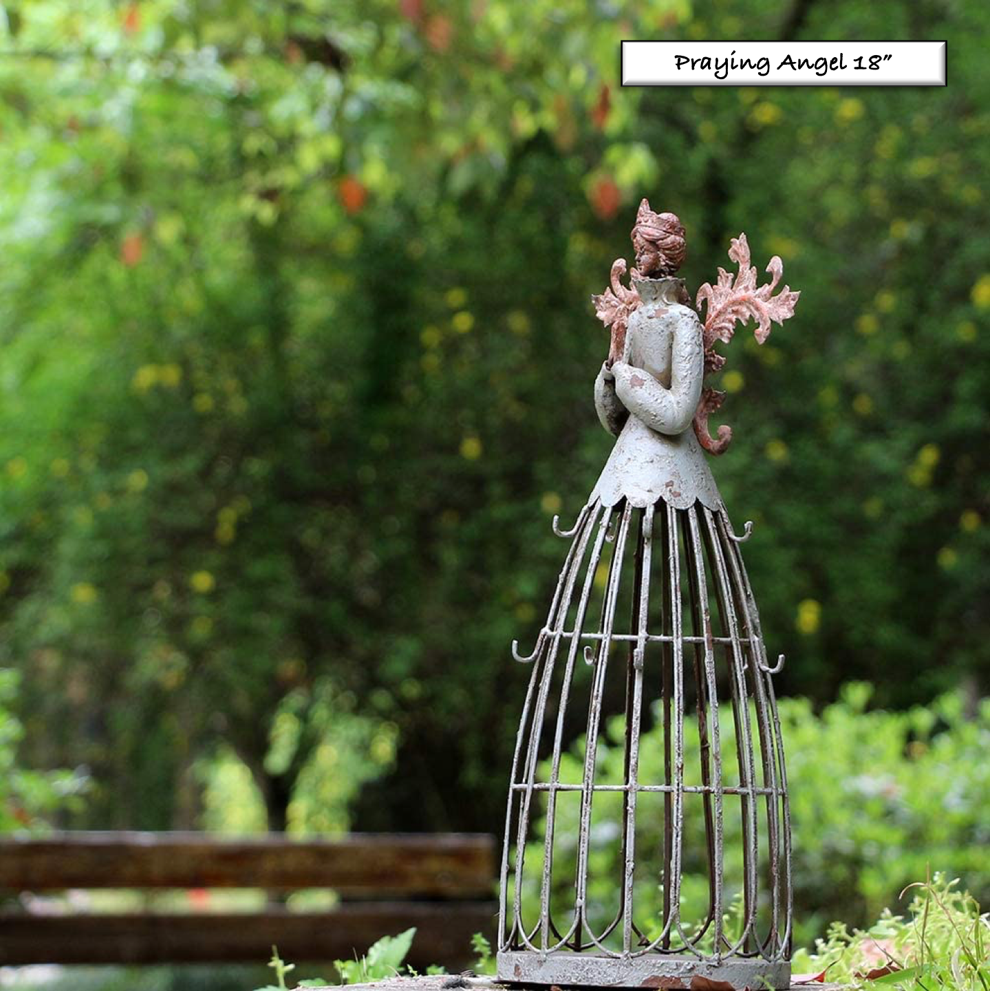 20 Rustic Metal Garden Angels Ideas You Cannot Miss | SharonSable